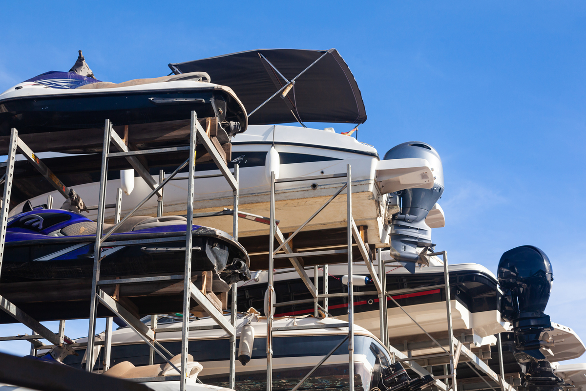 Hull Damage: Summer Boat Storage